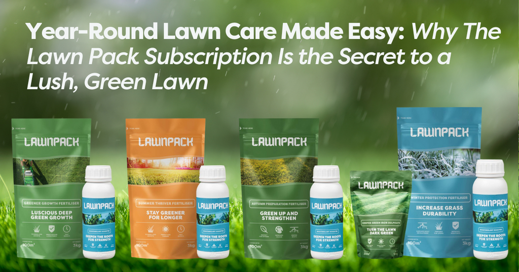 Year-Round Lawn Care Made Easy: Why The Lawn Pack Subscription Is the